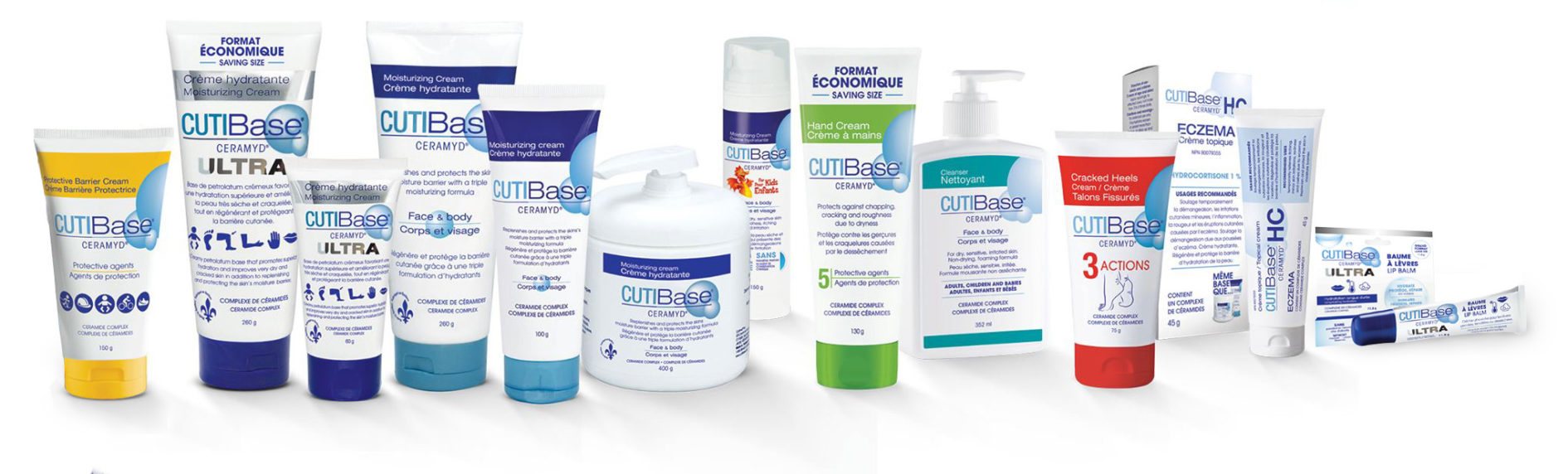 Cutibase Ceramyd - Crèmes à mains à base de céramides qui hydratent